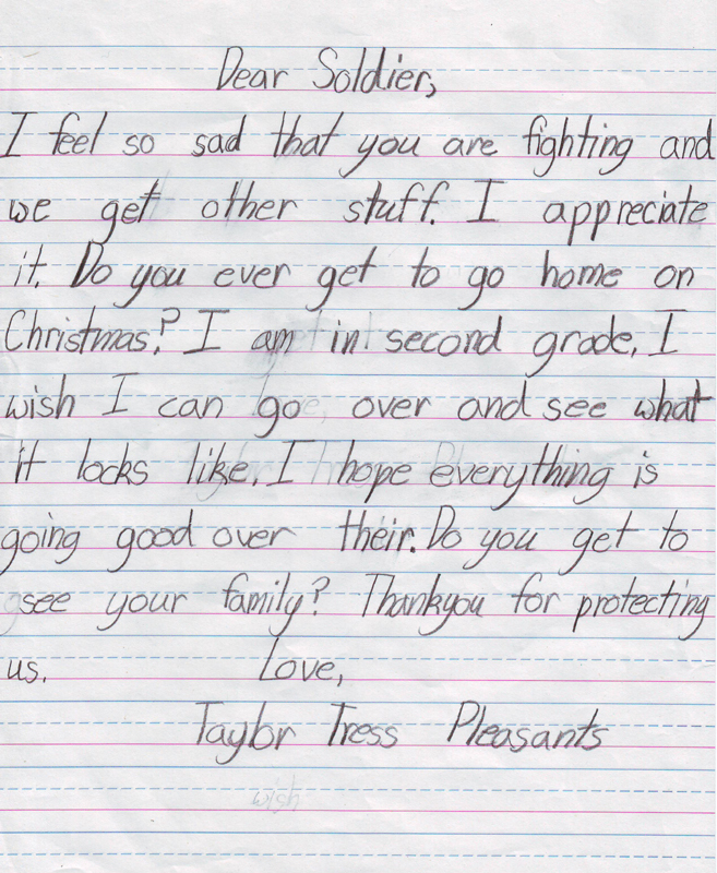 HOME Help Our Military Endure Letters To Our Soldiers